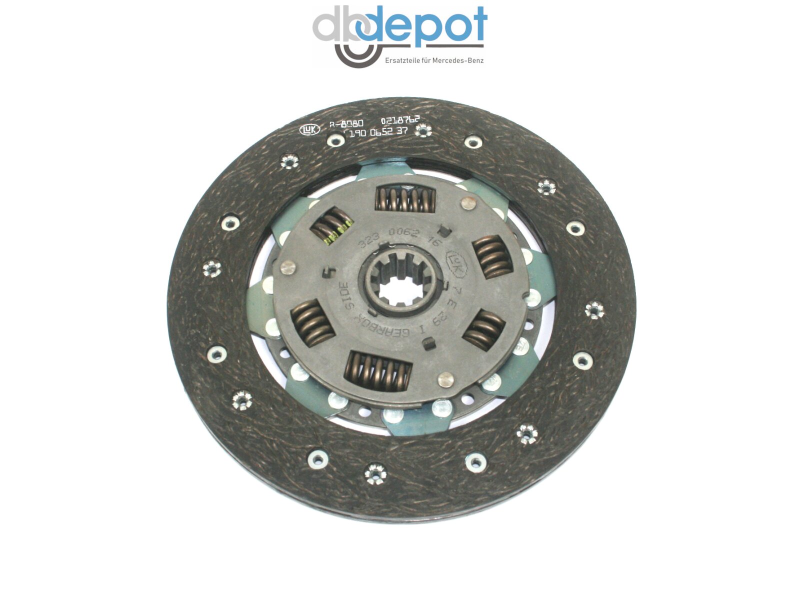 Clutch driven plate Sachs 228mm for Mercedes classic ca